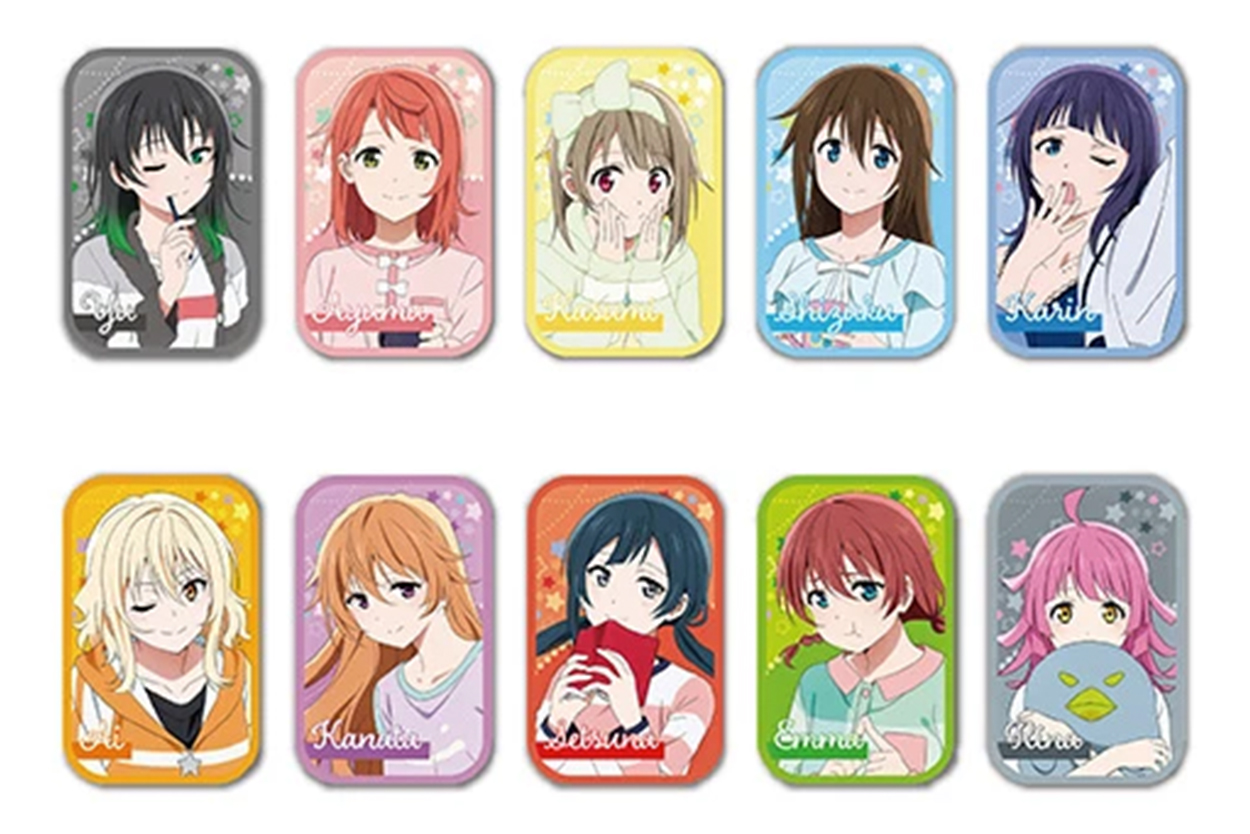 ニジガク まるかくカンバッジ 1BOX | オリジナル缶バッチ短納期製作 POTOM | 缶バッジ短納期製作POTOMブログ